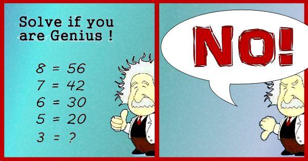 Solve if You Are Genius - Ask Professor Puzzler