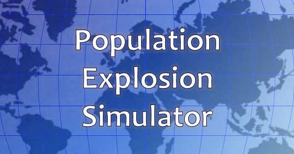 Population Explosion Simulator
