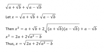 Radicals inside Radicals - Ask Professor Puzzler
